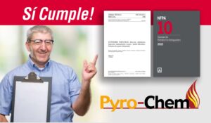 ¿Qué Normas Técnicas Peruanas (NTP) cumple el agente extintor polvo químico ABC Pyro–Chem 90% UL ...