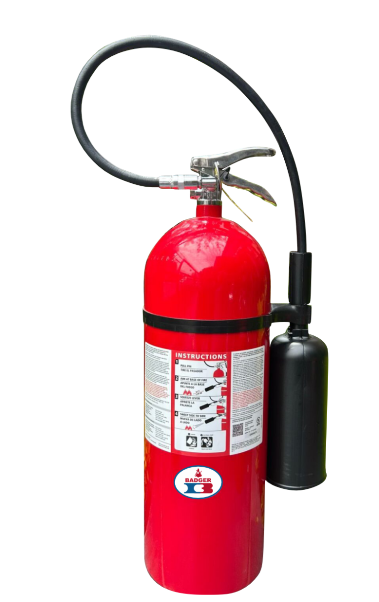 Extintores de CO2 - Gas Carbónico - Extintores UL marca BADGER